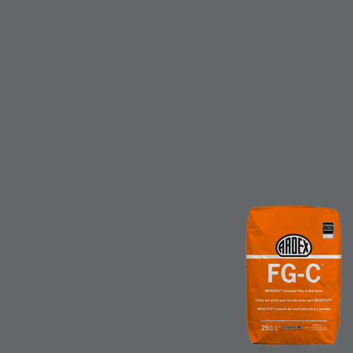 Ardex - FG-C MICROTEC Unsanded Grout - Slate Gray #21 - 25 lb - 13654 ...