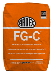 Ardex FG-C MICROTEC Unsanded Grout - Stormy Mist #25 - 25 lb (13657 ...