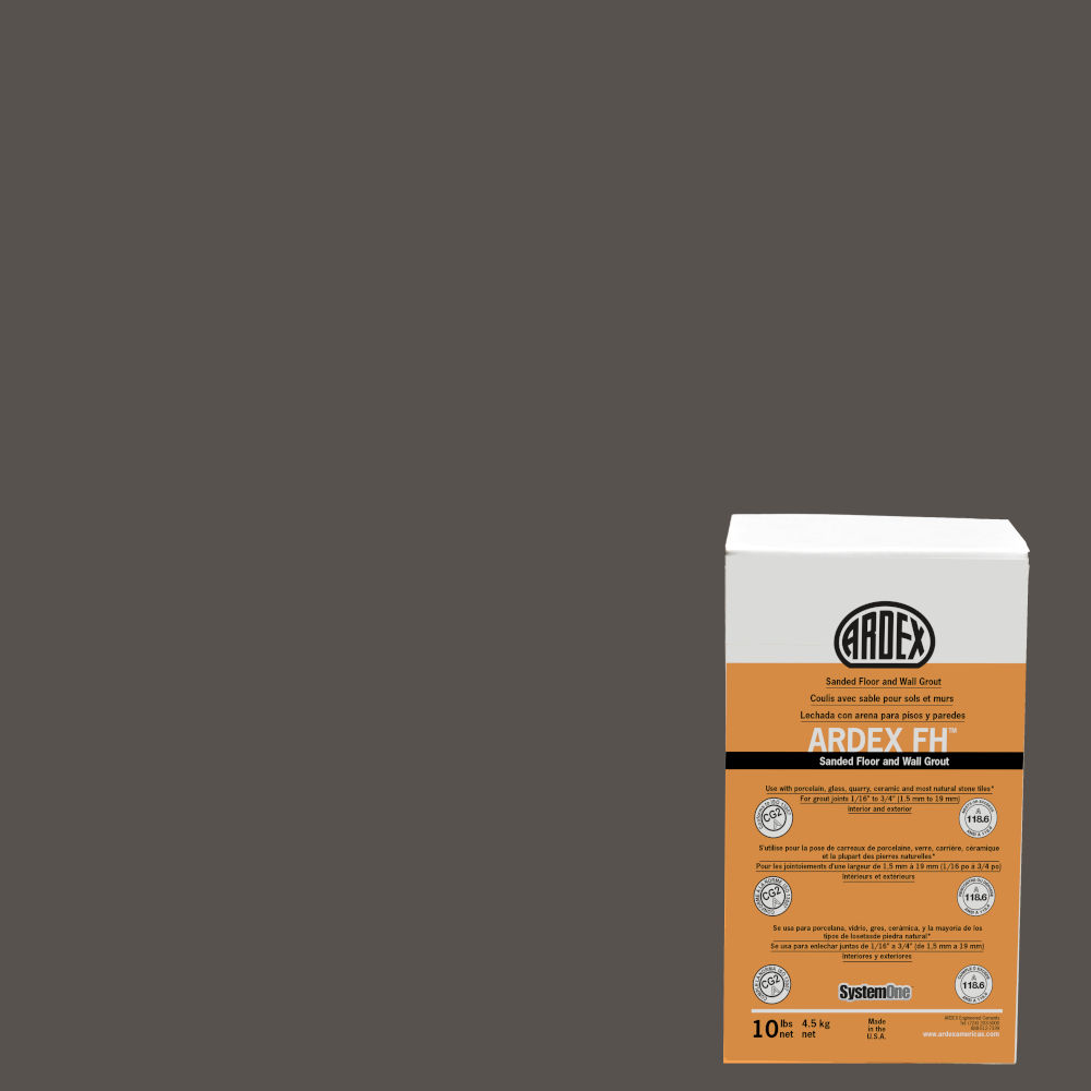 Ardex - FH Sanded Floor & Wall Grout - Gray Dusk #15 - 10 lb | FloorBox