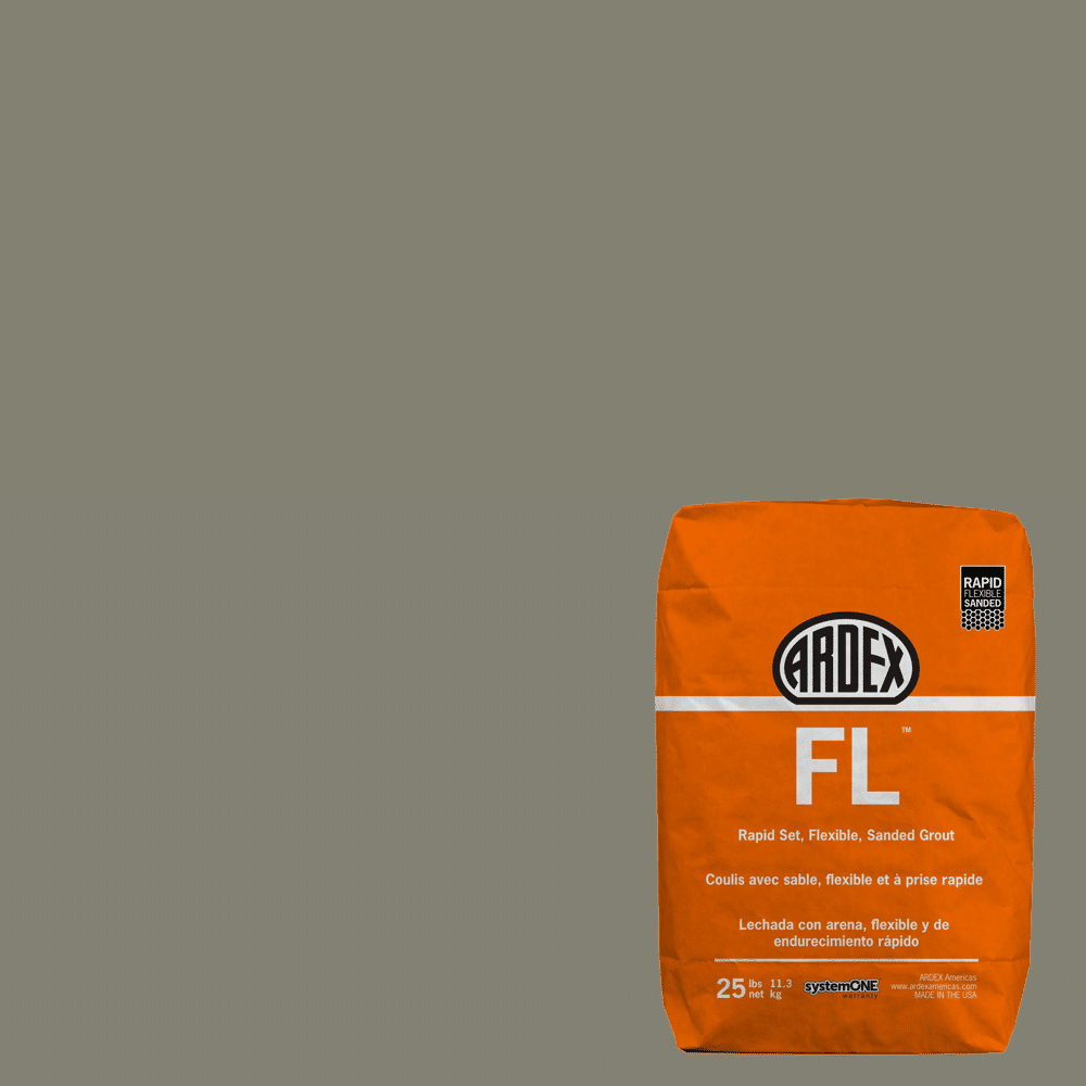 Ardex FL Rapid-Set Flexible Sanded Grout - Stormy Mist #25 - 25 lb ...