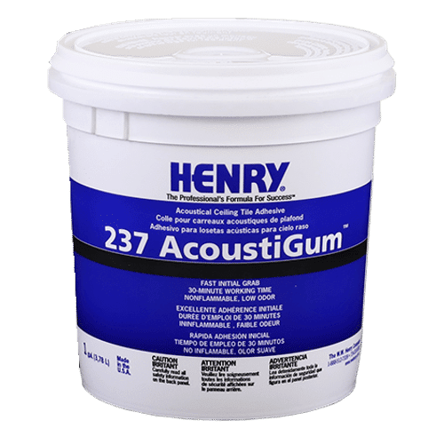Henry - 237 AcoustiGum Acoustical Ceiling Tile Adhesive - 3.78 L | FloorBox