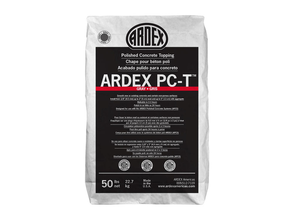 Ardex PC-T Polished Concrete Topping, Gray - 50 lb (12901) | FloorBox