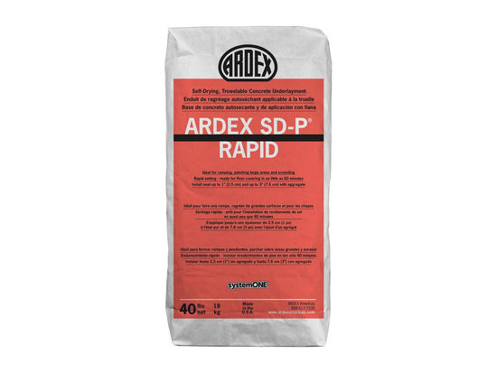 Ardex - FEATHER FINISH Cement-Based Finishing Underlayment, White - 10 ...
