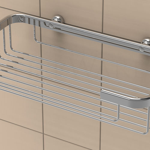 TileWare - Shampoo Basket Promessa Series Polished Chrome | FloorBox