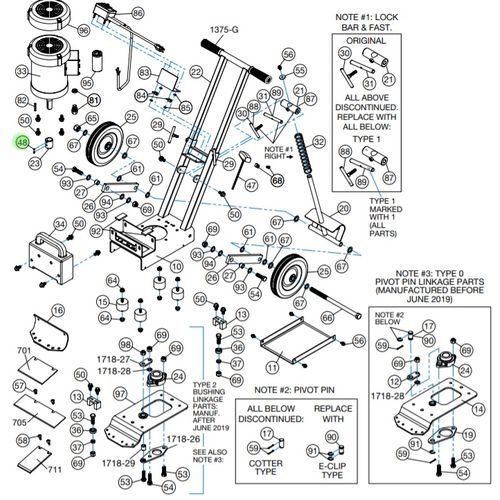 Crain - Ensemble de vis de fixation excentrique pour no. 710 (paquet de ...
