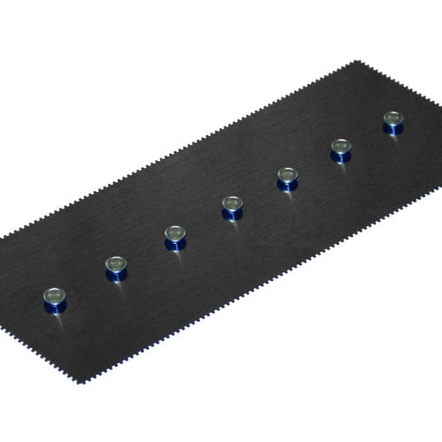 Gundlach - Square-Notch Trowel Blade Versablade 4-1/2" x 11-1/2" Steel ...