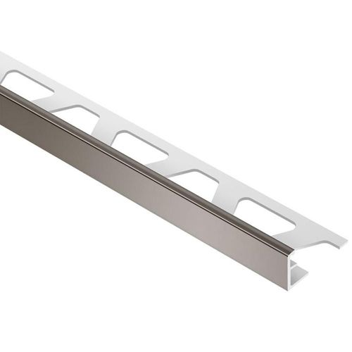 Schluter - SCHIENE Wall Tile Edging Trim Aluminum Black Brown 1/8" (3 ...