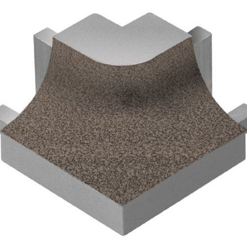 Schluter - DILEX-AHK Round Outside Corner 90° with 3/8" (10 mm) Radius ...