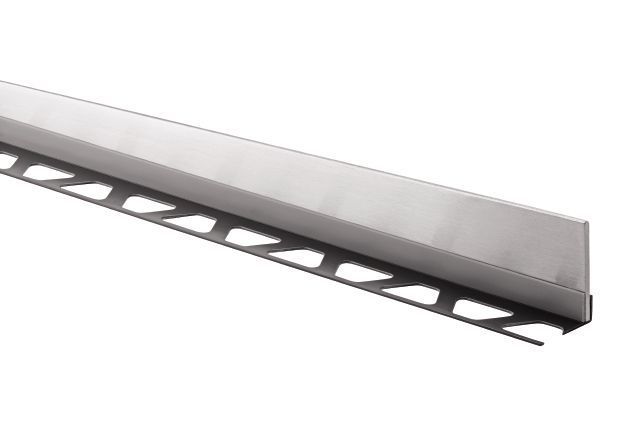 Schluter SHOWERPROFILE-SA 2-Part Tapered Edging Profile - Brushed ...