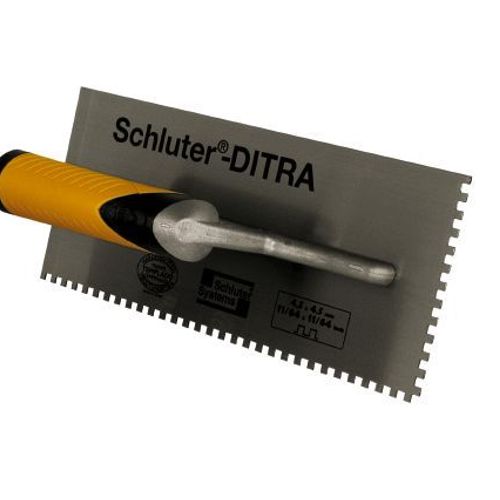 Schluter - DITRA-TROWEL Square-Notch Trowel 11/64" x 11/64" - TRL-DIT ...