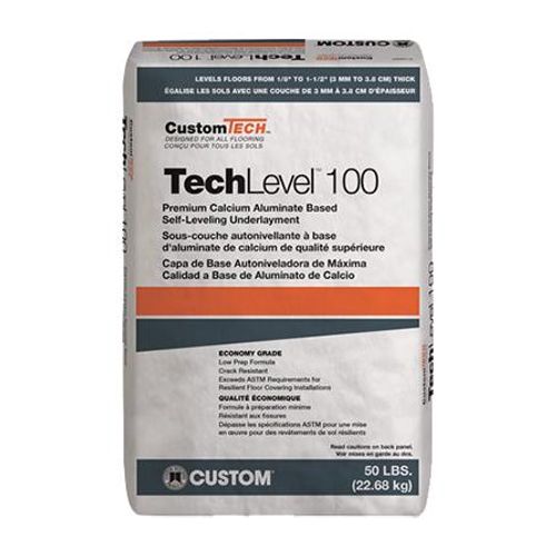 CustomTech - Self-Leveling Underlayment TechLevel 100 50 lb - TL10050T ...
