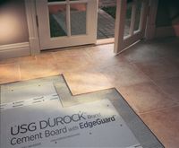 CGC Durock - Cement Board with Edgeguard - 1/2" X 3' X 5' (172954 ...
