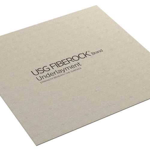 CGC - FIBEROCK - Aqua-Tough Underlayment Panels - 4' X 4' X 1/4" | FloorBox