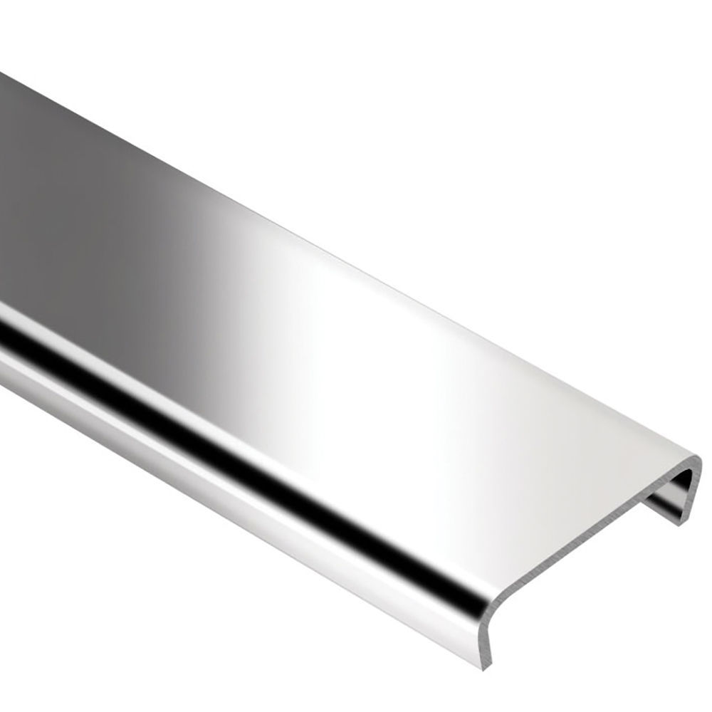 Schluter DESIGNLINE Decorative Border Profile - Stainless Steel (V2) 1/ ...