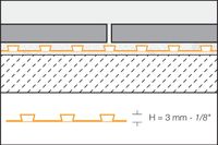 Schluter DITRA Uncoupling and Waterproofing Membrane 3' 3" x 45' 9" - 3 ...