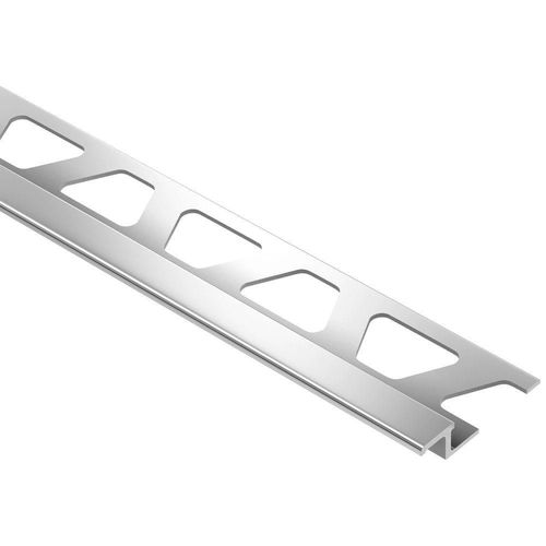 Schluter - RENO-TK Reducer Profile - Aluminum Anodized Bright Chrome 1/ ...