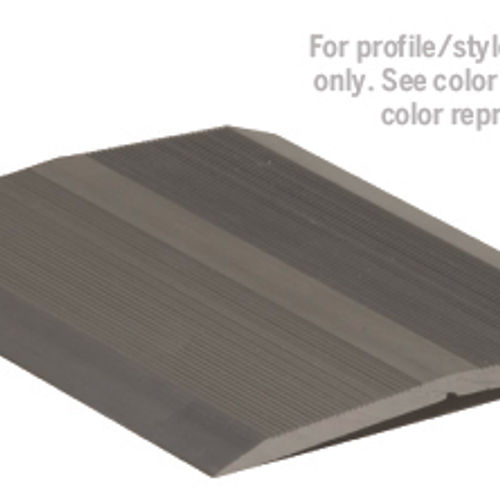 M-D PRO - Aluminum Ribbed Threshold, Drilled Staggered - Satin Gold ...