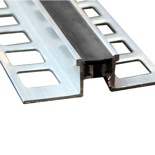 Prova - Heavy Duty Aluminum Expansion Joint with Black Vinyl Insert - 3 ...