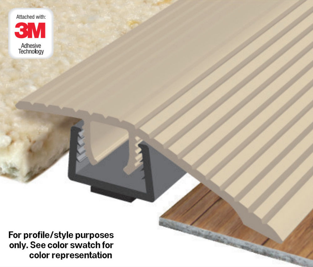 M-D PRO Cinch Reducer with Snaptrack, Satin Nickel - 1 7/8" x 3 ...