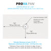 Prova - Shower System Prefabricated Sloped Pan, Centered ABS Drain with ...
