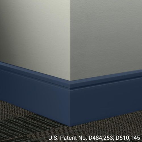 Tarkett - Millwork Contoured Wall Base Rubber Reveal #TH2 Blue ...