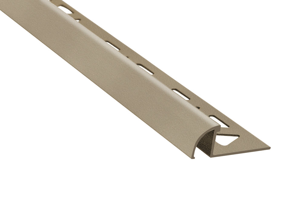 Prova Round Tile Edge Trim Pro-Coat Powder Coated Aluminum Matte ...