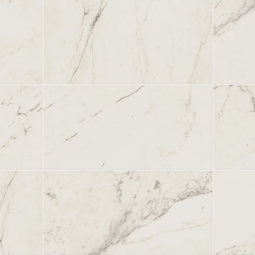Marazzi - Floor Tiles CLASSENTINO MARBLE #CT30 Palazzo White Matte 12 ...