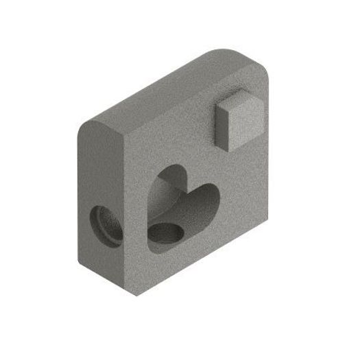 Schluter - JOLLY Outside Corner 90° - Aluminum Stone Grey 7/16" (11 mm ...