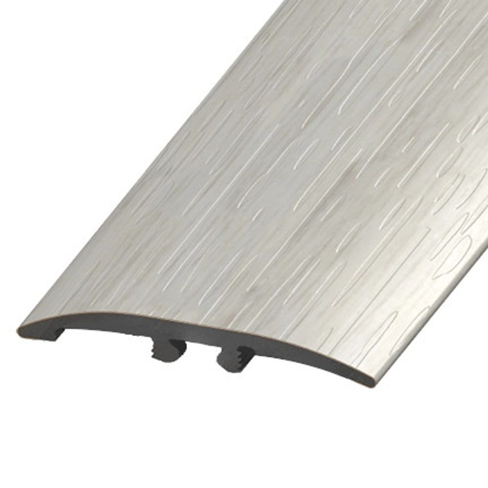 Versatrim Slim Trim 3-in-1 PVC #112518 Ivory Brush Oak - 1/4" (6.4 mm ...