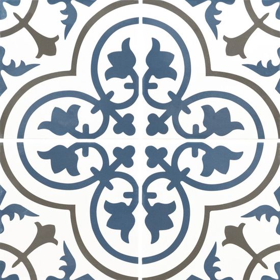 MSI Surfaces - Floor Tiles Kenzzi Indigo Blue Matte 8" x 8" | FloorBox