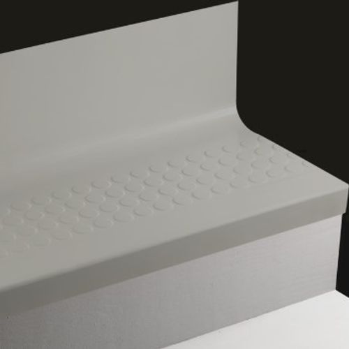 Johnsonite - Angle Fit Rubber Stair Tread with Integrated Riser Raised ...