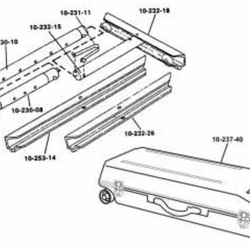 Roberts - Tail Block With Cushion and Spring 18" for 10-237 - 10-232-18 ...