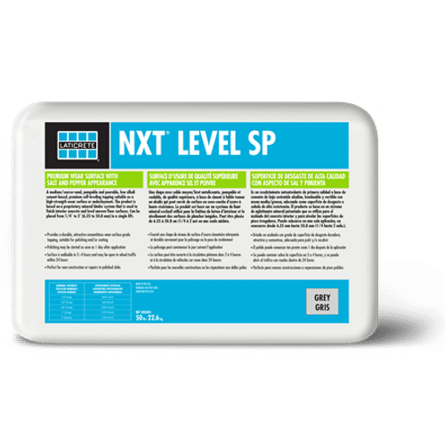 Laticrete - NXT Level SP Self Leveling Concrete Overlay Grey 50 lb ...