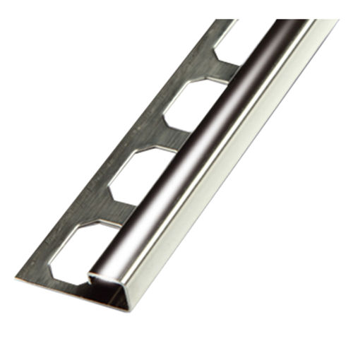 Laticrete - Square Tile Edge Trim Stainless Steel 304 Polished - 5/16 ...