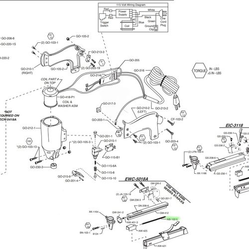 Duo-Fast - Spring for EWC 5018 - AIB-102-5 | FloorBox
