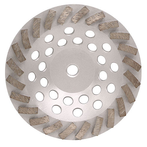 Pearl Abrasive - P1 EXV Swirl Cup Wheels, 14 segments 4" x 5/8" x 11 ...