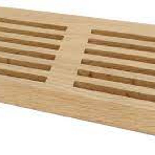 AcoustiTECH - Top Mount Wood Vent Yellow Birch - 4" x 10" | FloorBox