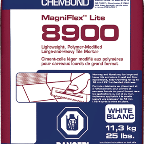 Chembond - Tile Mortar MagniFlex Lite 8900 White 11.3 kg - 2901311CMB ...