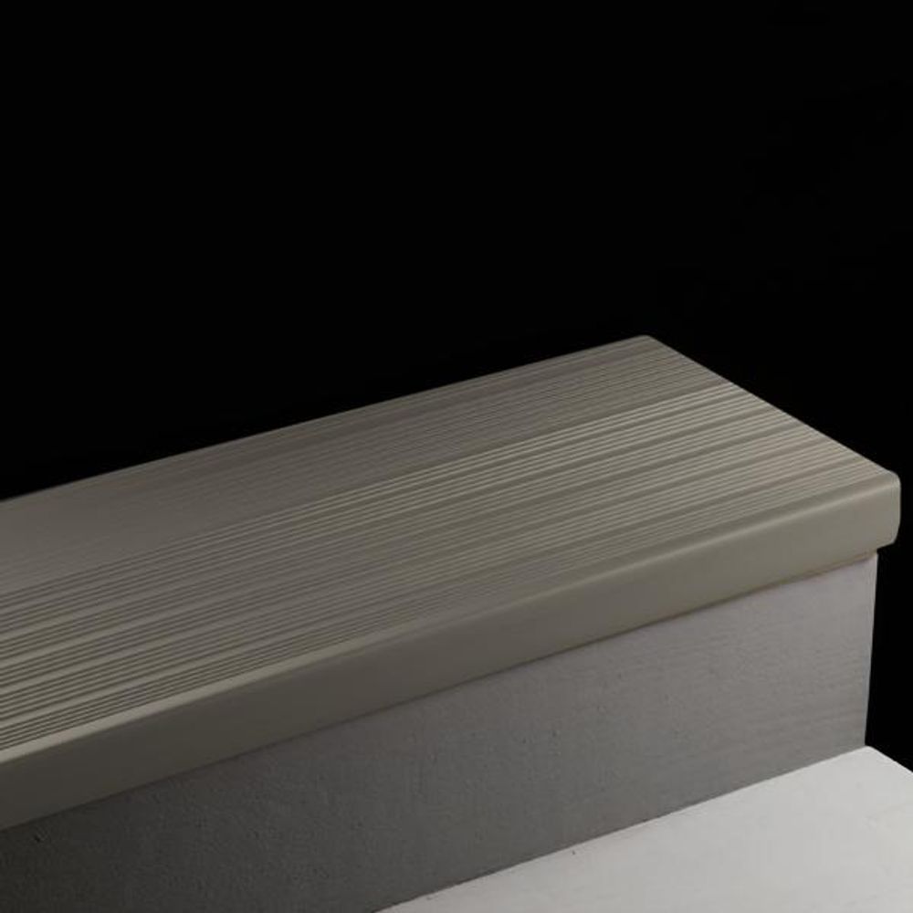 Johnsonite Vinyl Stair Treads #63 Burnt Umber Round Nose Safe-T-Rib ...