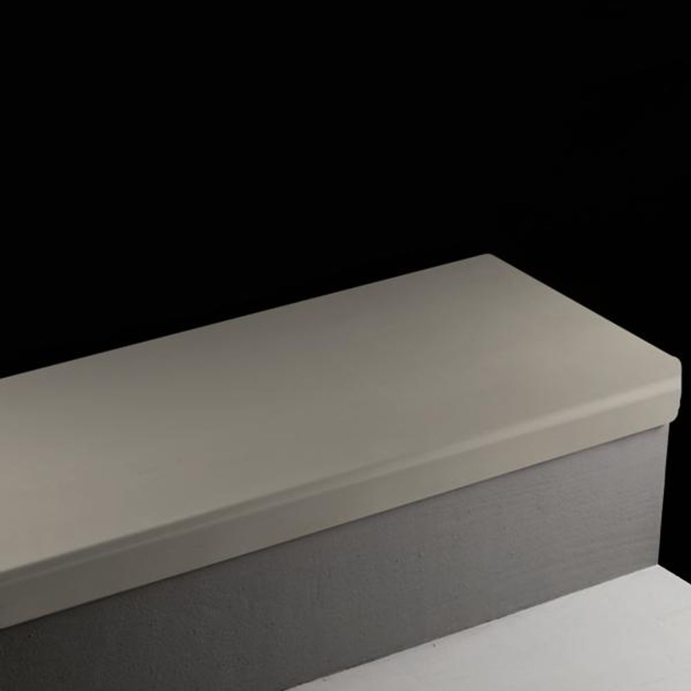 Johnsonite Vinyl Stair Treads #48 Grey Square Nose Service Weight with ...