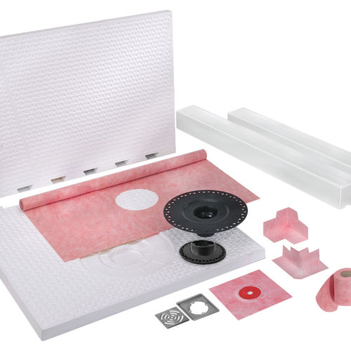 Prova - Shower System Prefabricated Sloped Pan Off-Set ABS Drain with ...