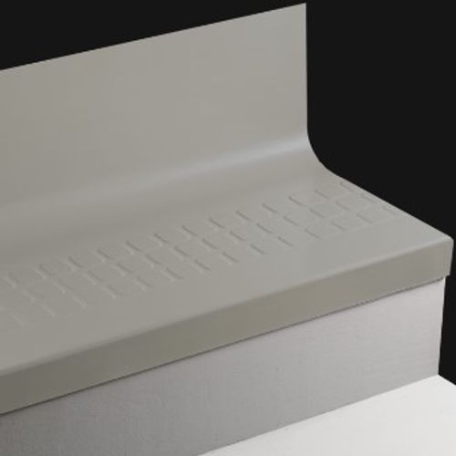 Johnsonite - Angle Fit Rubber Stair Tread with Intergrated Riser Raised ...