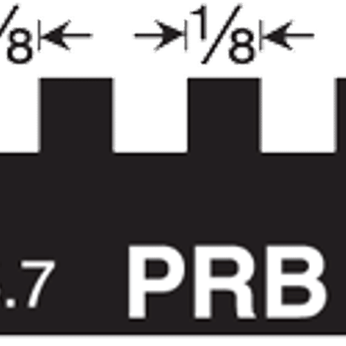Gundlach - Versablade Trowel Blade Square-Notch 1/8" x 1/8" x 1/8 ...