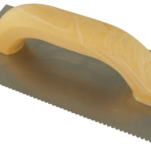 Richard - 4"x9" Ceramic Trowel (1/16x1/16x1/16) V Notch - 07431 | FloorBox