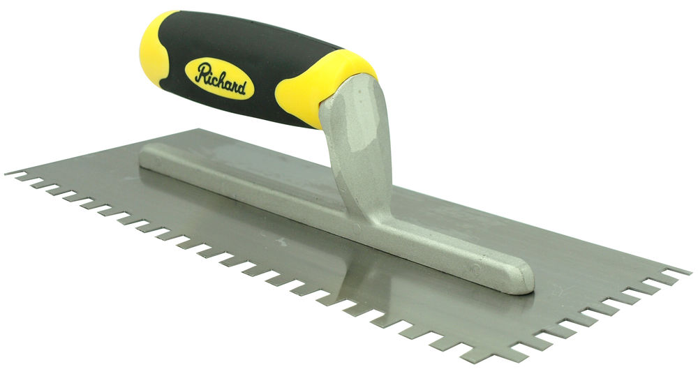 Richard Adhesive Trowel (1/4x3/8x1/4") Square Notch (NS-126-448) | FloorBox