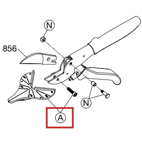 Crain - Table and Srew for Wood Miter No. 855 - 1855-A | FloorBox