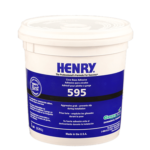 Henry - Cove Base Adhesive Henry 595 White 3.78 L | FloorBox