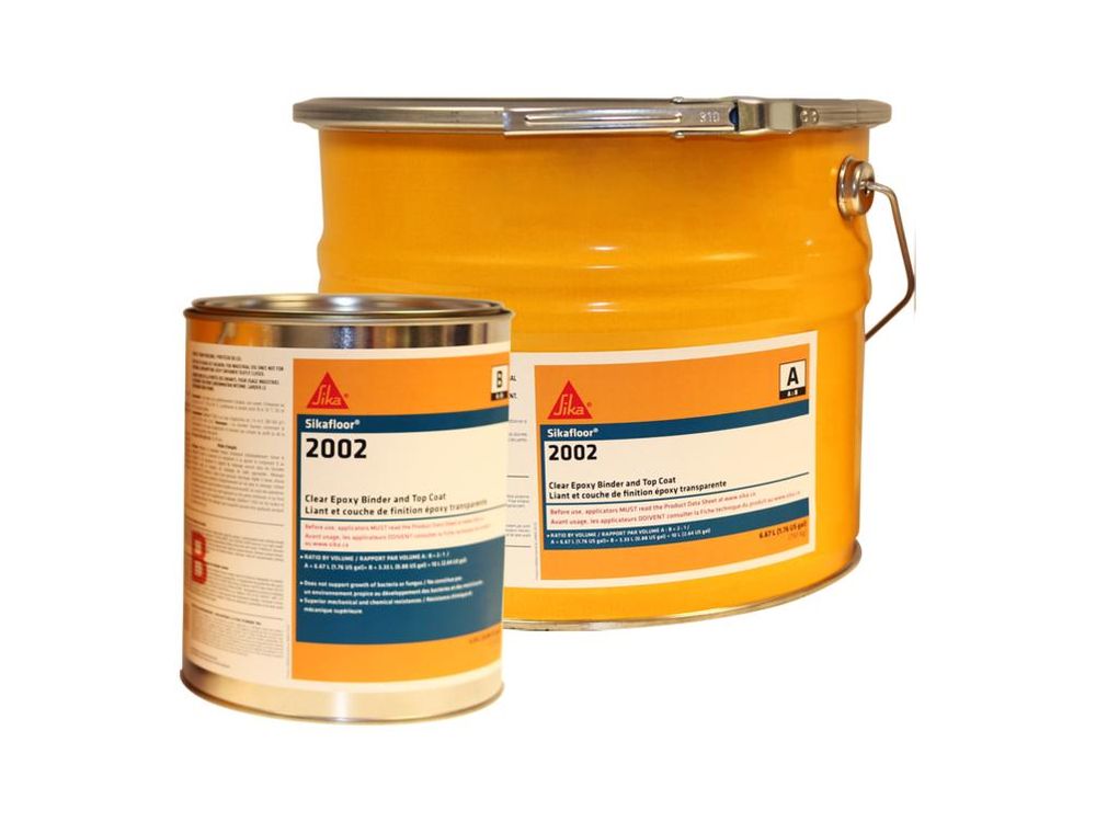 Sika Epoxy Resin Sikafloor-2002 Clear Part A + B - 30 L (454000) | FloorBox