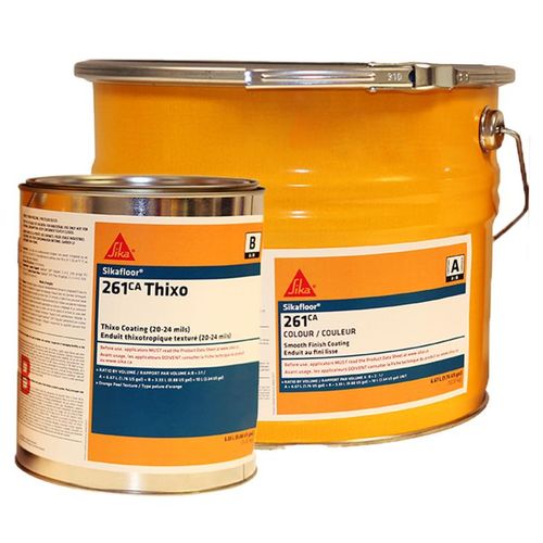 Sika - Epoxy Coating Sikafloor-261 Ca Thixo RAL 7046 Telegrey Part A + B - 10 L - 549995 | FloorBox