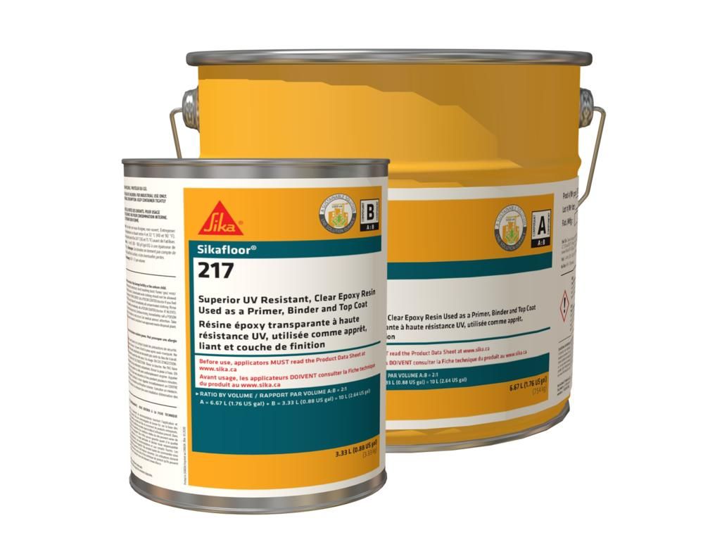 Sika Epoxy Coating Sikafloor-217 Part A + B - 10 L (574378) | FloorBox
